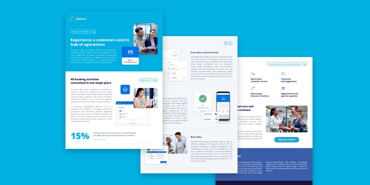 Branch Front Office Brochure | ebankIT